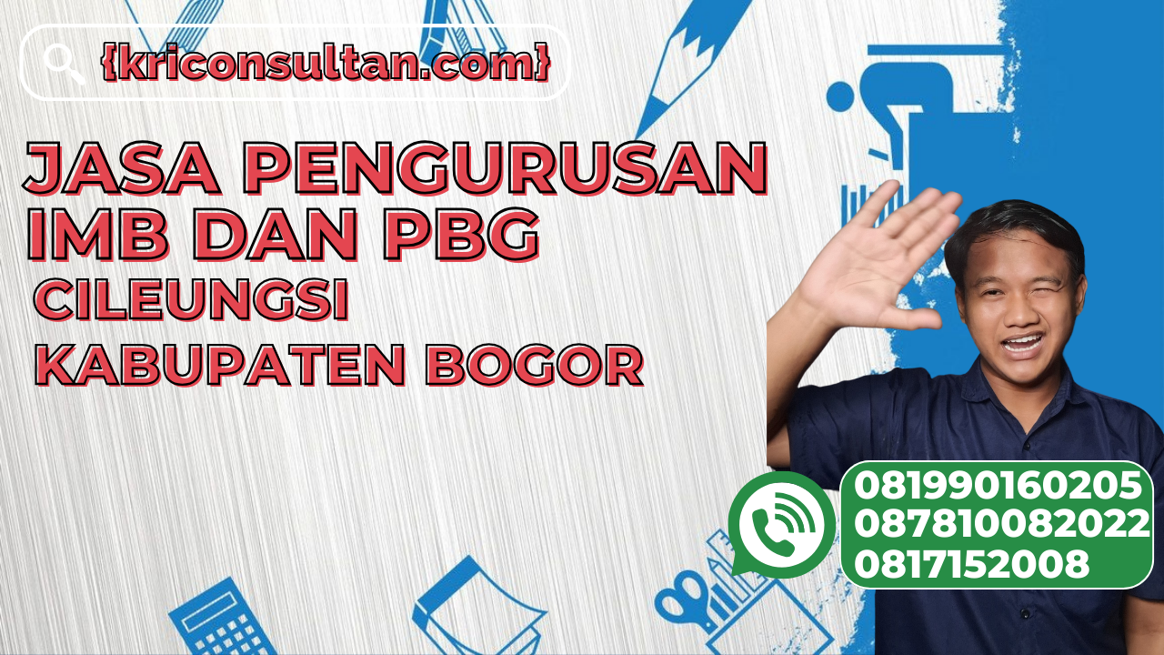 Jasa Pengurusan IMB dan PBG Tapos Kabupaten Bogor - KRI Consultant | Jasa Urus IMB dan PBG - Medium
