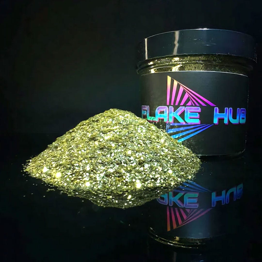 Green Metal Flake - Flakehub - Medium