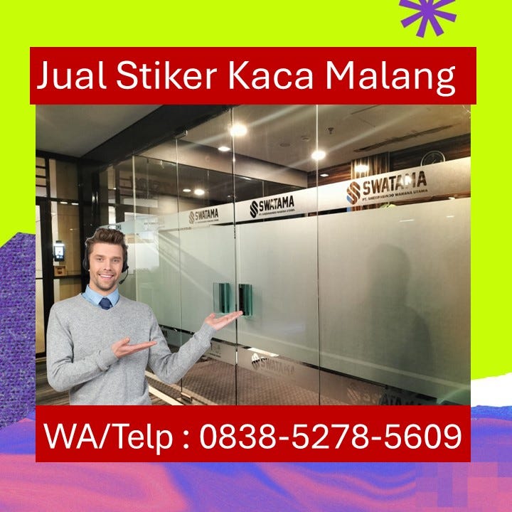 Toko 0838–5278–5609 Toko Stiker Kaca Di Yogyakarta Sandblast Motif ...