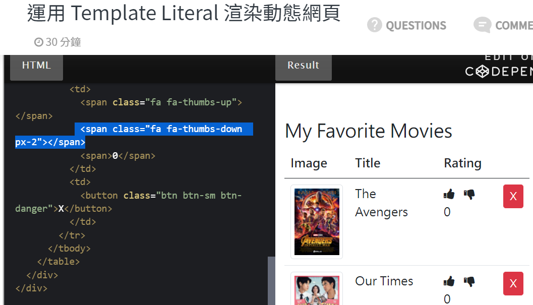 太棒了，用codepen的javascript完成了灌籃高手 彩子的記分板 - 凱倫賴 - Medium