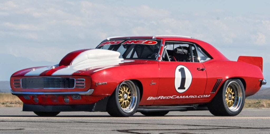 Big Red Camaro: Classic Auto Racing at Mojave Magnum with the Red Old ...