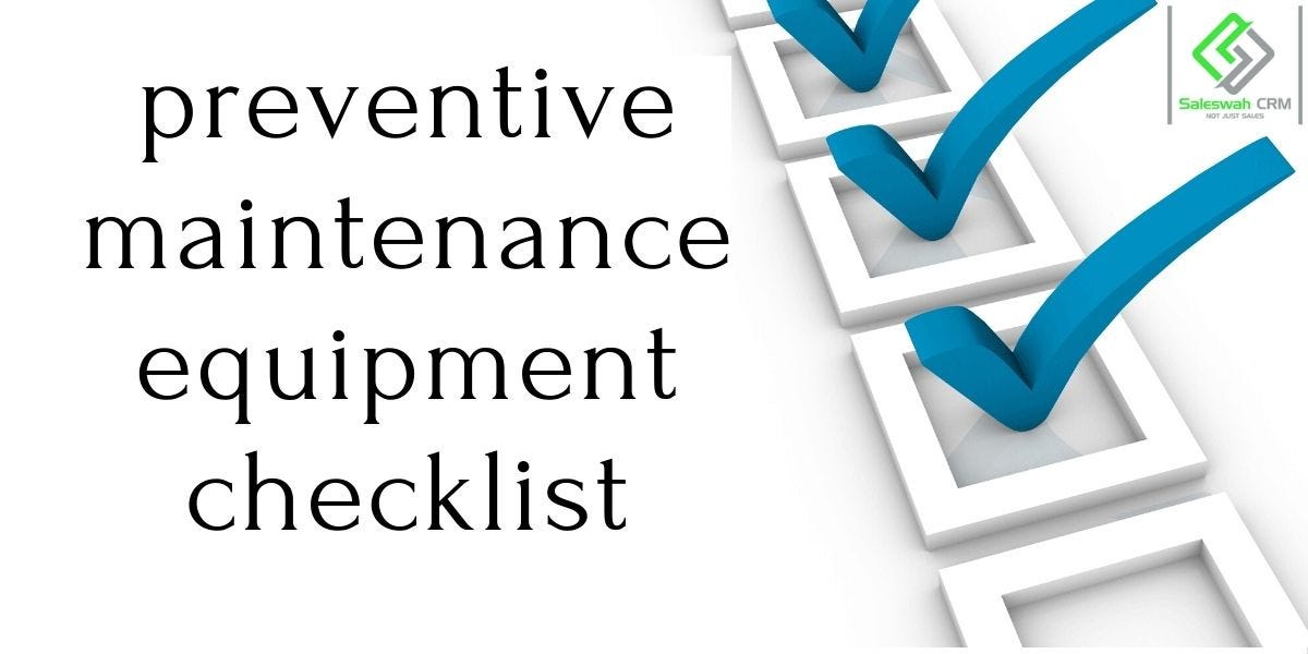Maintenance Prevention. Effectively schedule preventive… | by ...