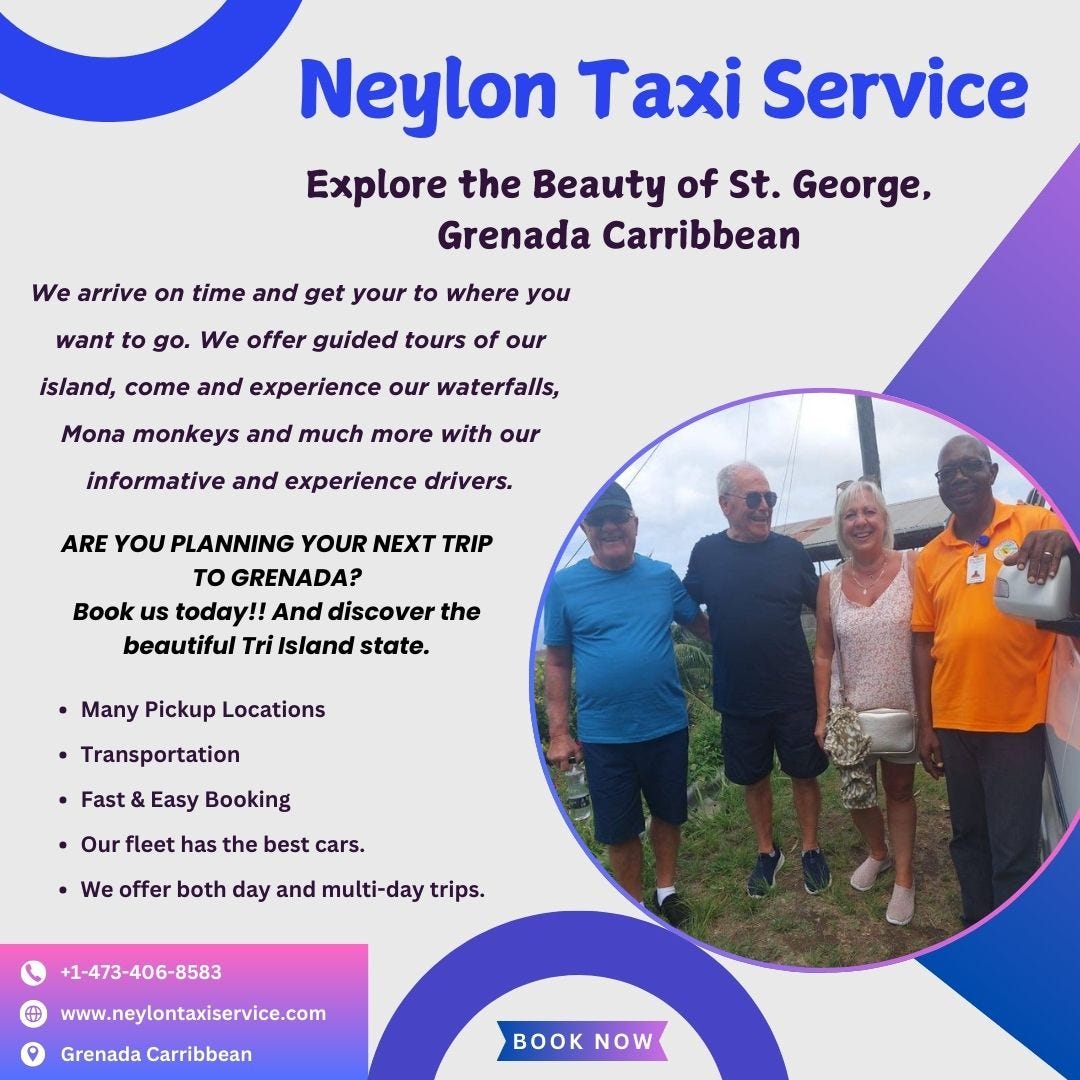 Airport transfer Grenada - Taxineylon - Medium
