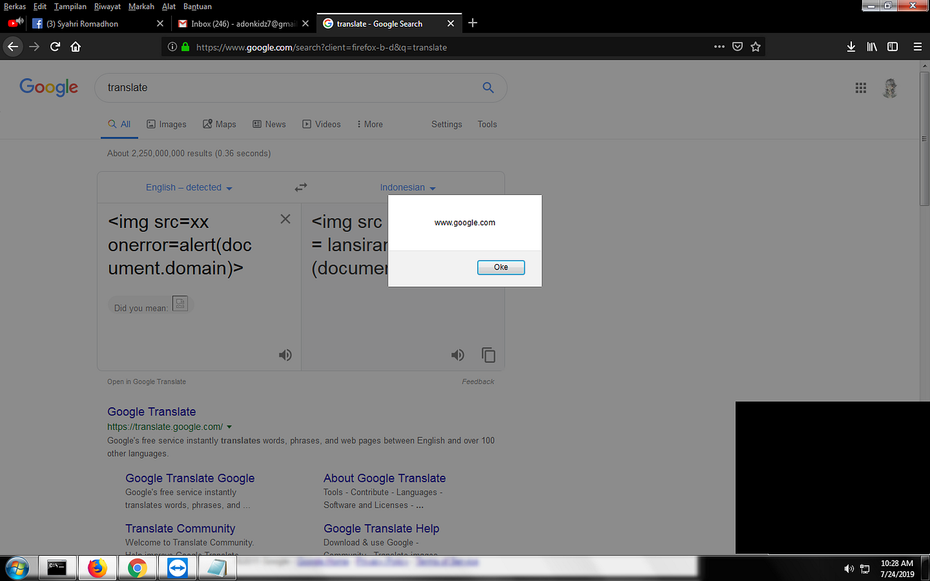 Bypass XSS filter using HTML Escape | by Syahri Ramadan | Medium