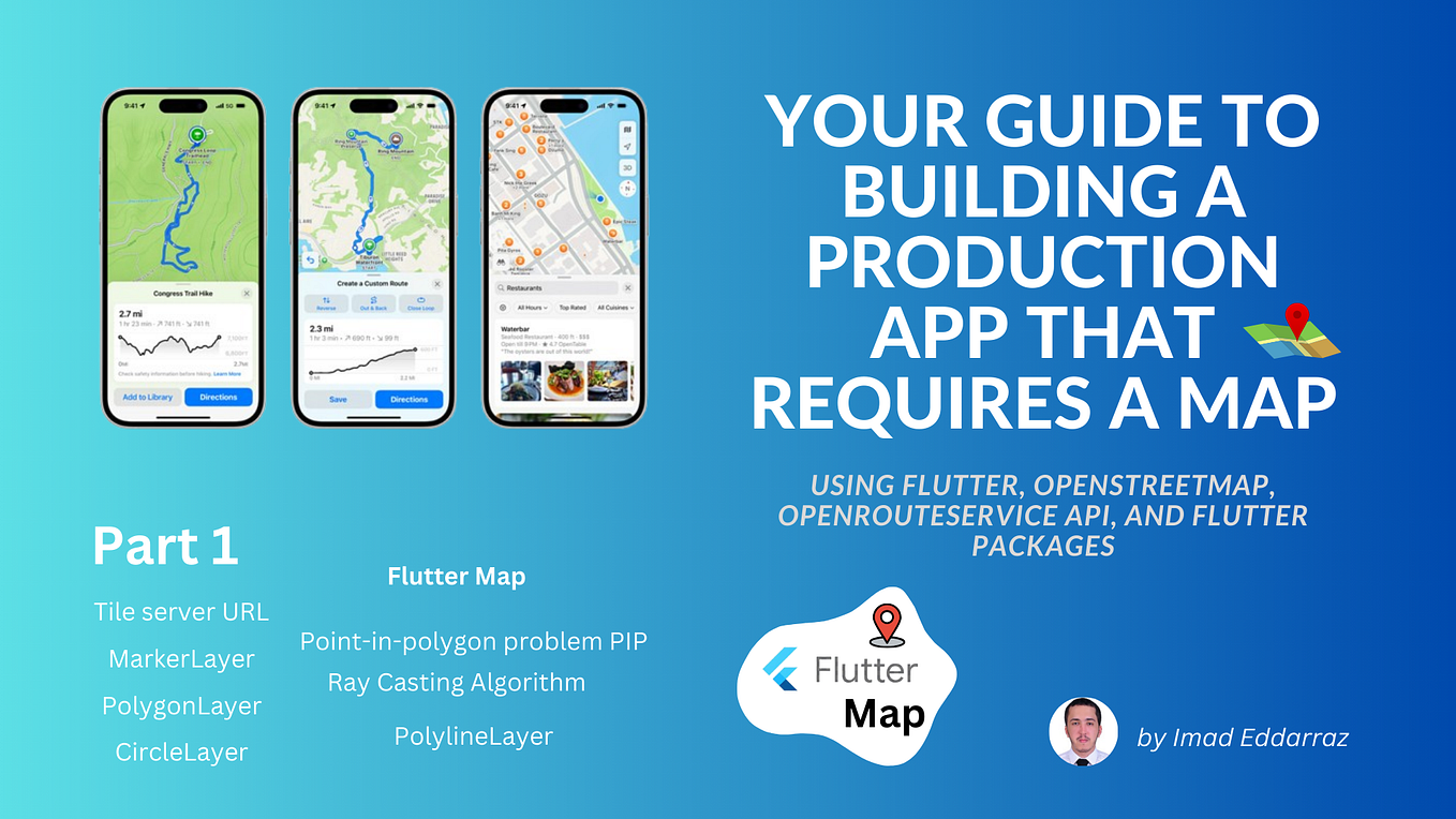 Mastering Flutter Map: A Practical Guide — Part 2, Build a Restaurant Guide App Using ...