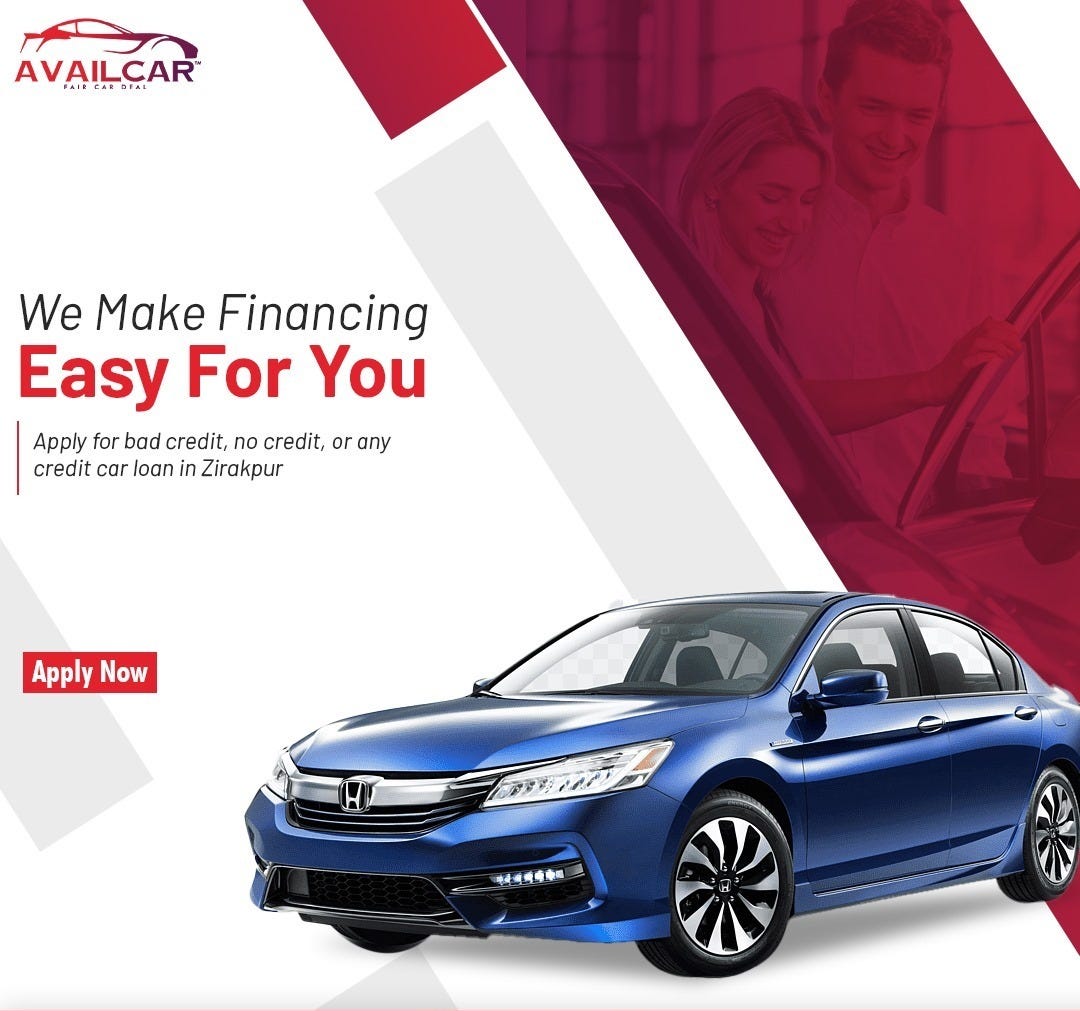 Best new car loan in tricity ! Quick apply - Availcarofficial - Medium