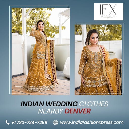 Indian Clothing Store in Denver - India Fashion X - USA - Medium