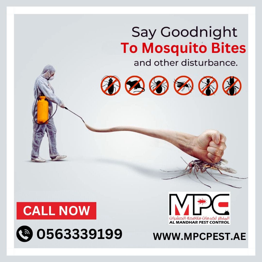 Taking Charge of Mosquito Control Ensuring Health and Comfort in Dubai ...