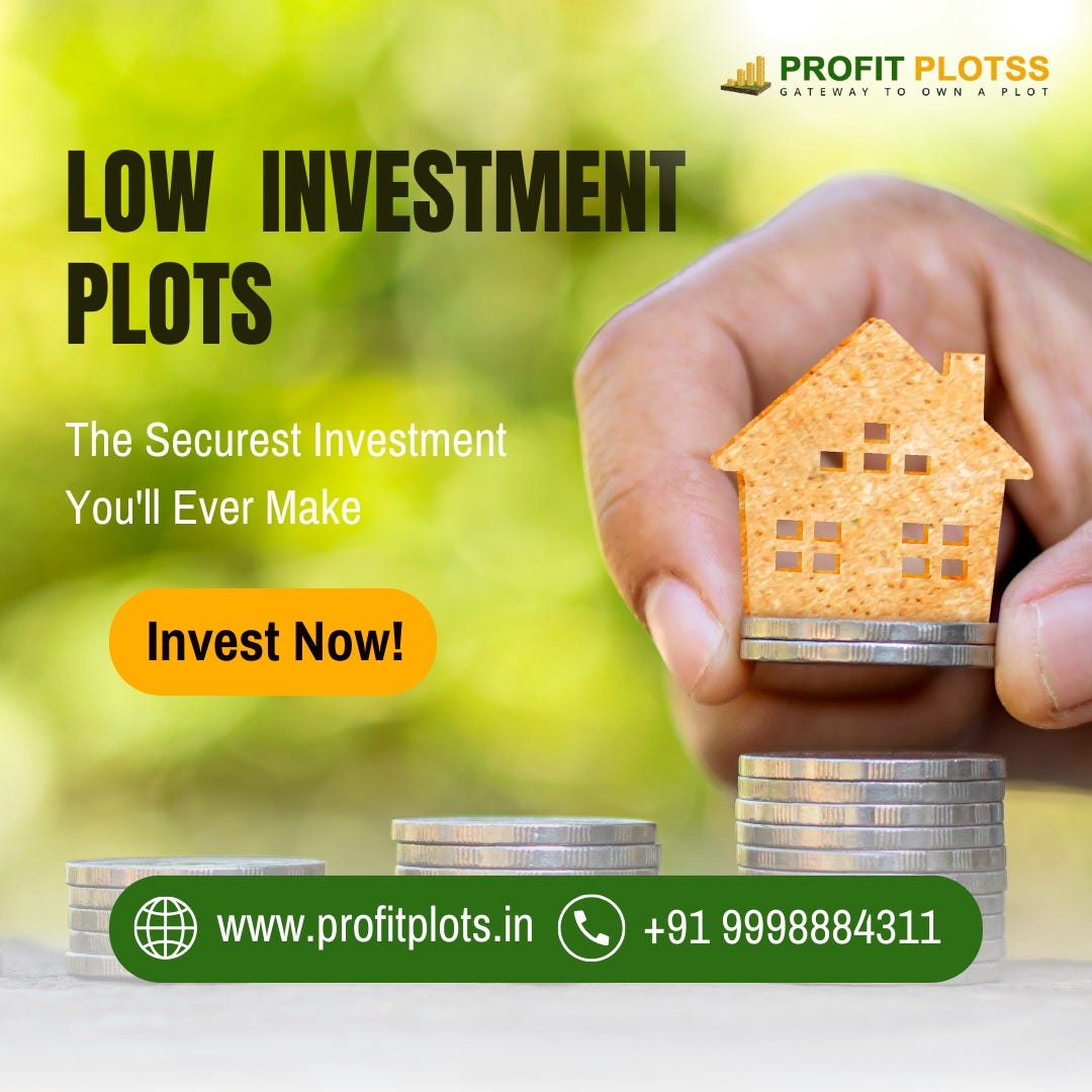 Low Investment Plots in Hyderabad | by Profitplots | Medium