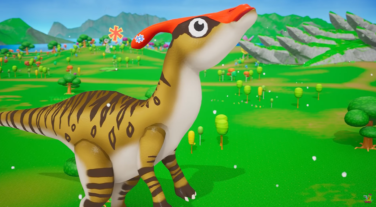 T Rex and Brontosaurus Making Fun With Dinosaurs | Dinosaurs Comedy ...