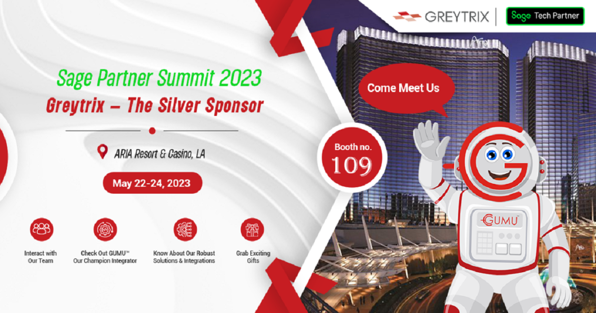 GUMU™ FOR SAGE CRM — SAGE ERP INTEGRATION | by Greytrix | May, 2023 | Medium