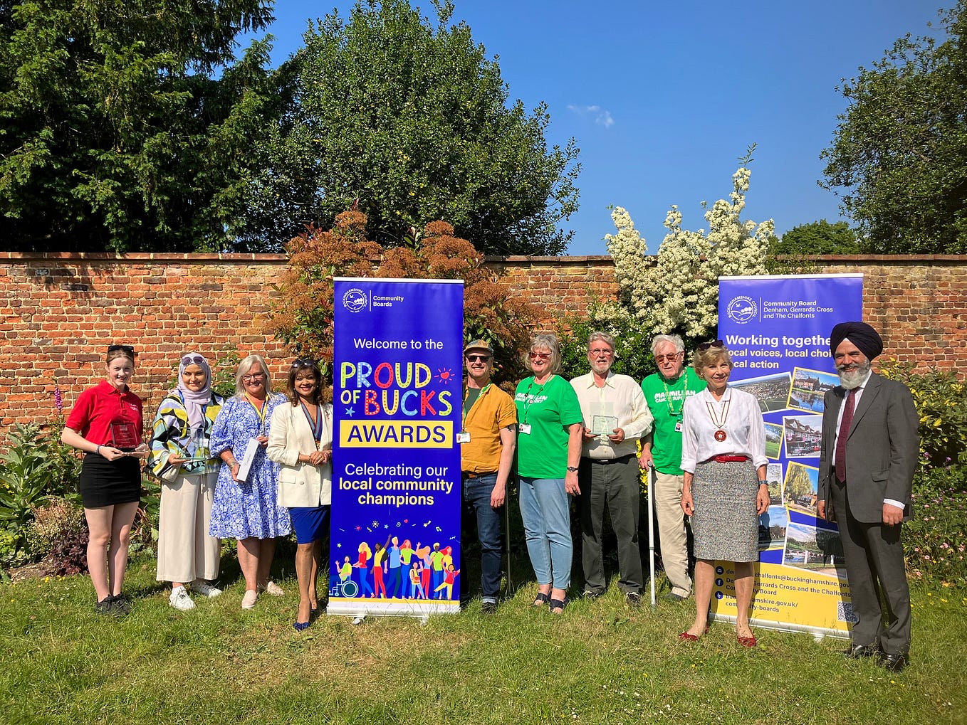 Missendens Community Board celebrate their local community champions ...