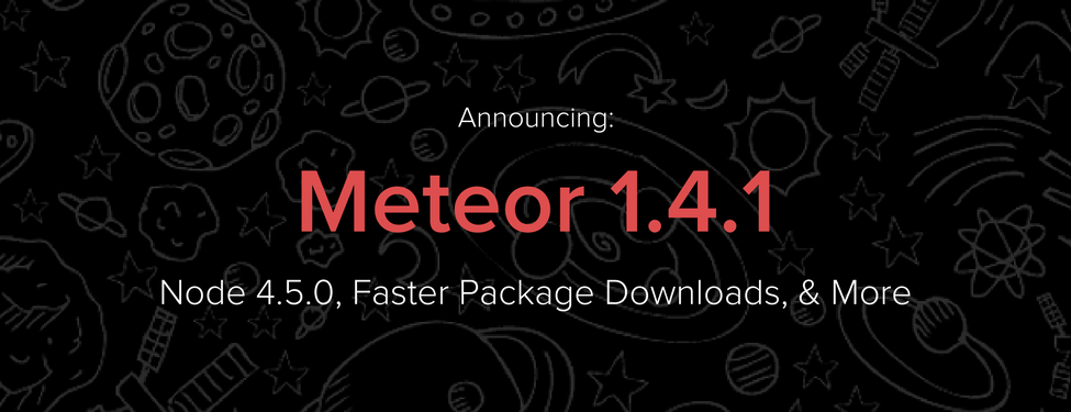 Announcing Meteor 1.5. Dynamic import(…), exact code… | by Ben Newman | Meteor Blog