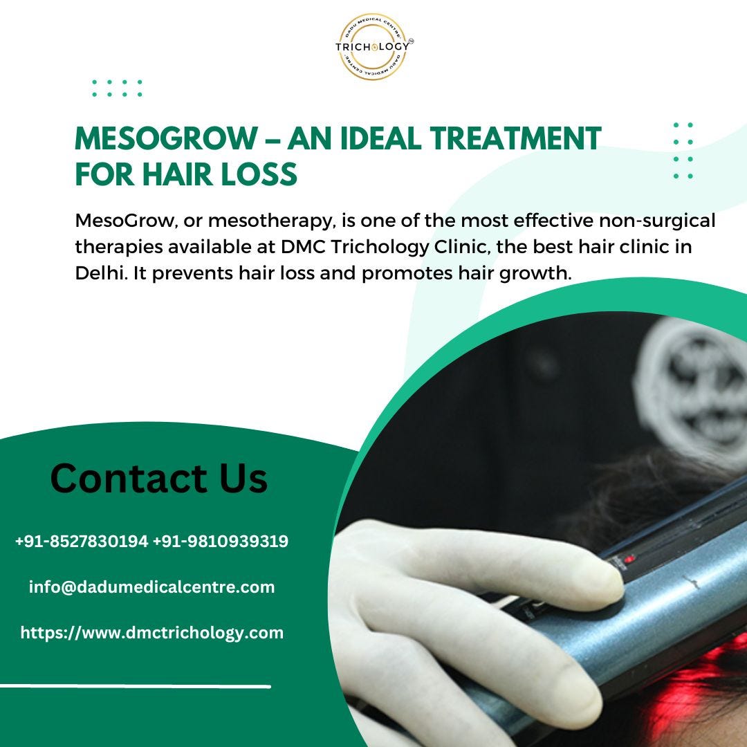 Repair Hair Transplant in Delhi — DMC Clinic - DMC Trichology - Medium