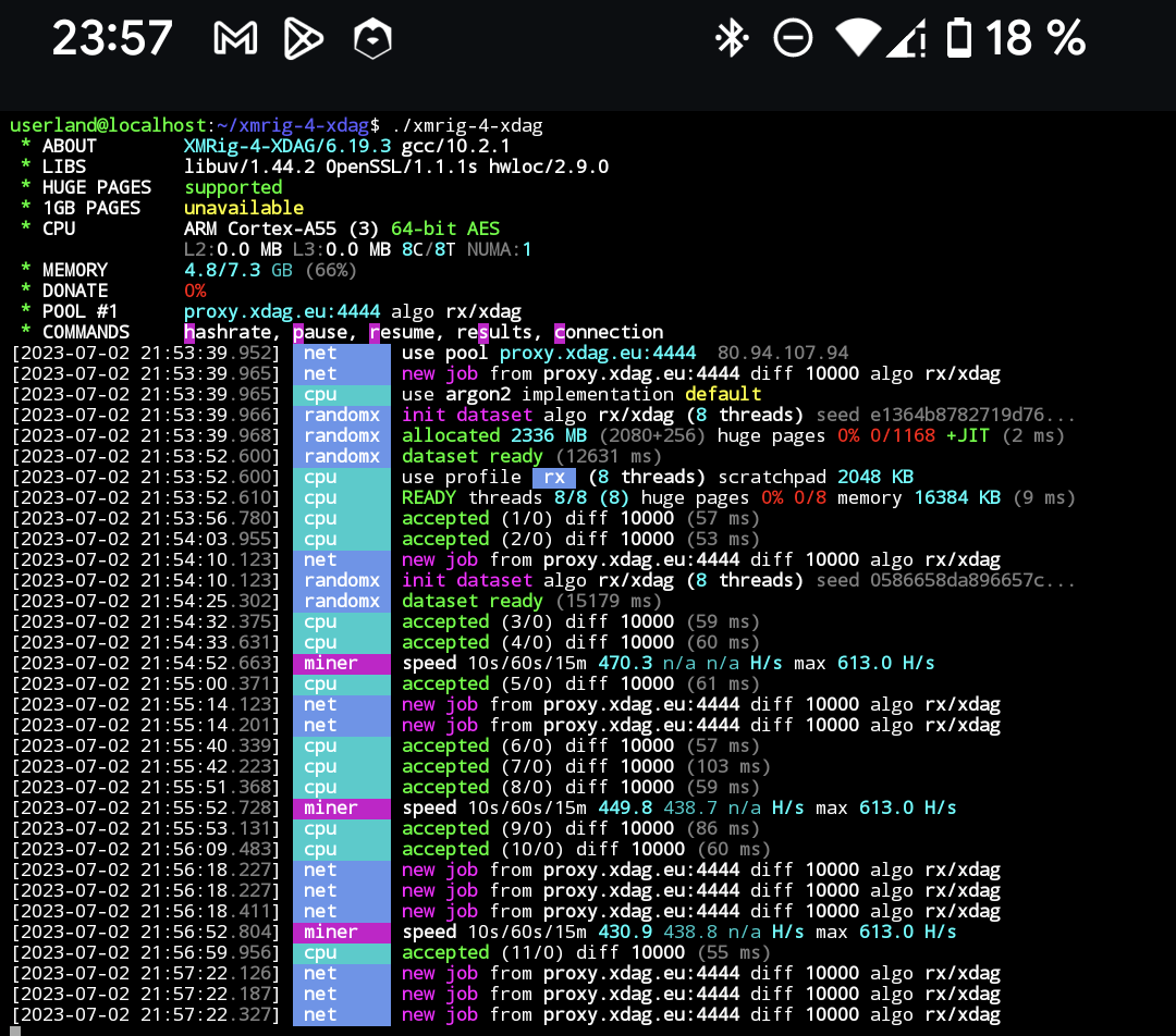Optimising XMRIG to mine XDAG. THREADS and CPU AFFINITY settings are… | by FSOL | Medium