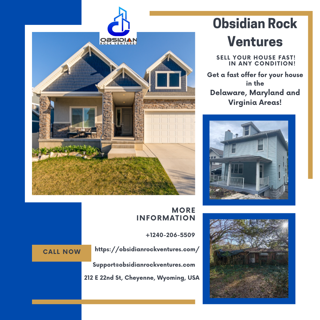 Sell My Vacant Land in Delaware Easily with Obsidian Rock Ventures | by ...