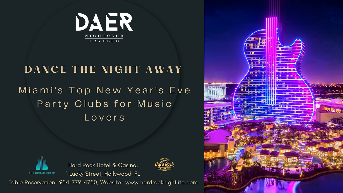 Unforgettable New Year’s Celebration: The Best Day Club in Miami to ...