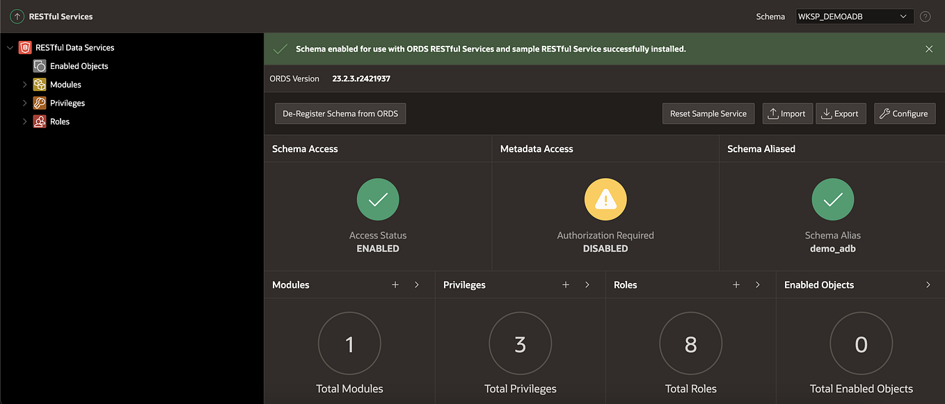 Create DB Links from APEX on Autonomous Database | by Sahaana Manavalan | Medium
