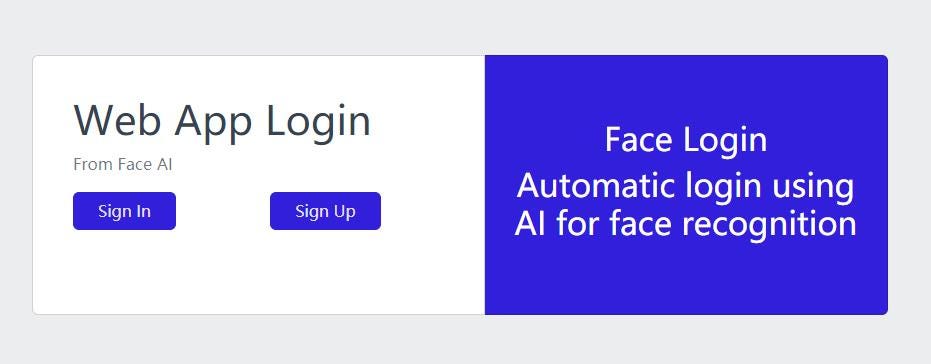 Modern Web Applications Authentication Using Face Recognition | by JianXiang Sun | Medium