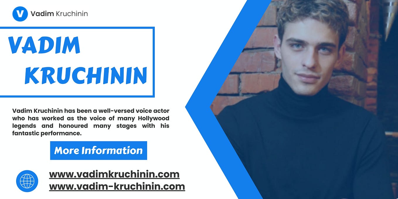 Vadim Kruchinin - Vadim Kruchinin - Medium