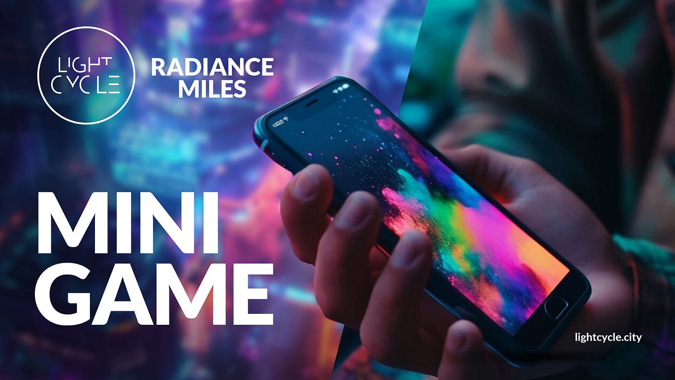 LightCycle | Radiance Miles: Advanced Task | by LightCycle City | Medium