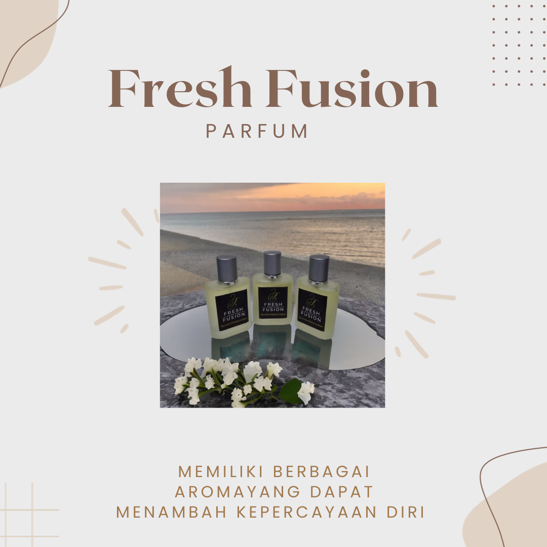 Parfum Fresh Fushion dengan wangi segar - WULAN SYAHRANI - Medium