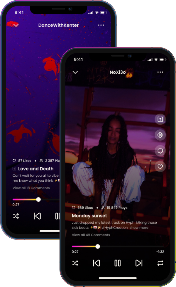 Interactive Music App | Generate, Collaborate, Create Music | HYPH ...