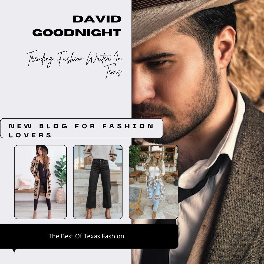 New Launch By David Goodnight Texas | Summer 2024 Fashion Trends You ...