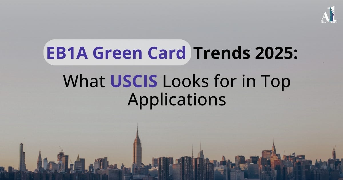 Understanding the Criteria for EB-1A: How to Demonstrate Extraordinary Ability | by EB1A Experts ...