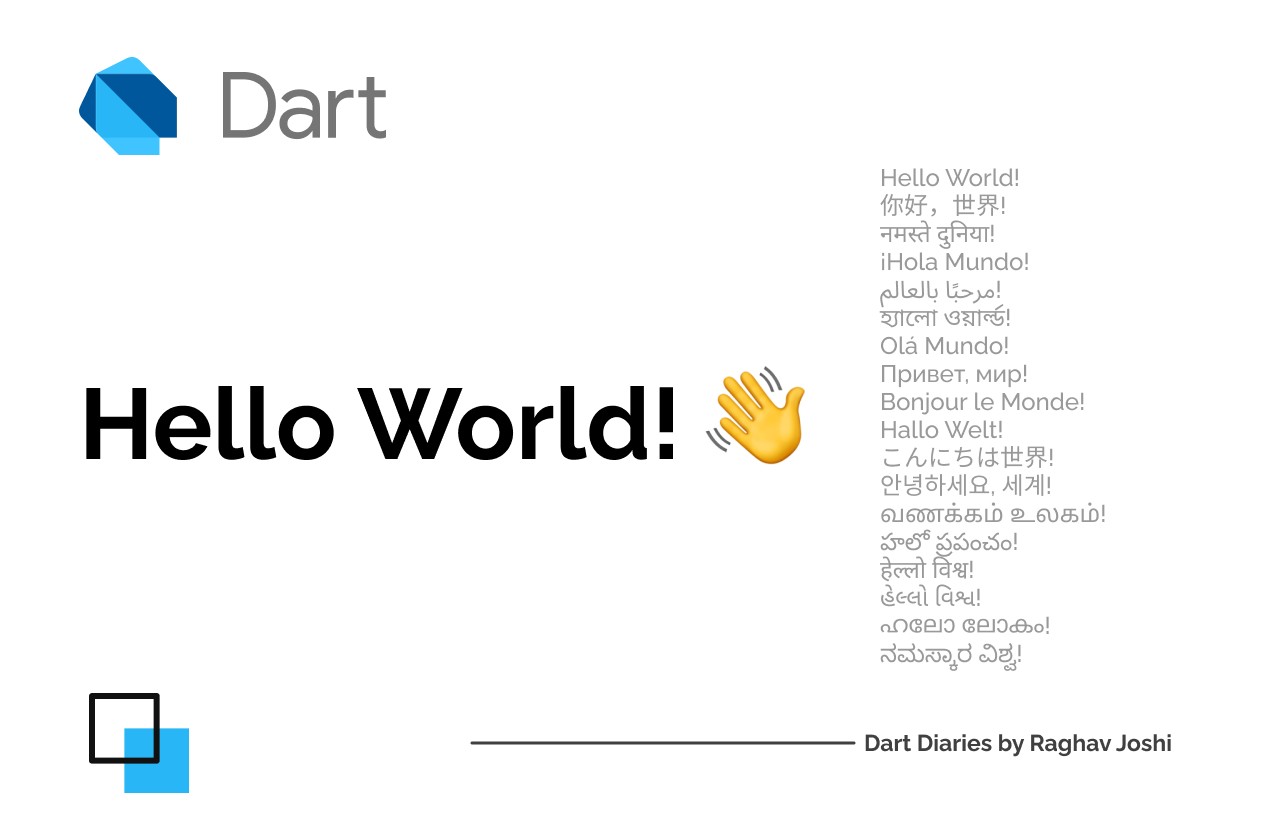 Variables And Constants In Dart A Beginners Guide To Variables And By Raghav Joshi Dart