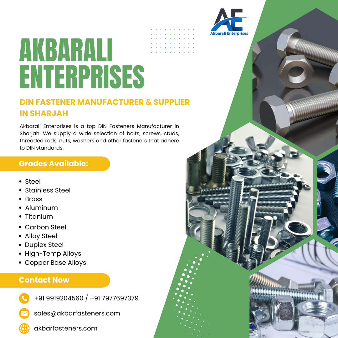 Indian IS Fasteners Manufacturer & Supplier in India — Akbar Fasteners ...