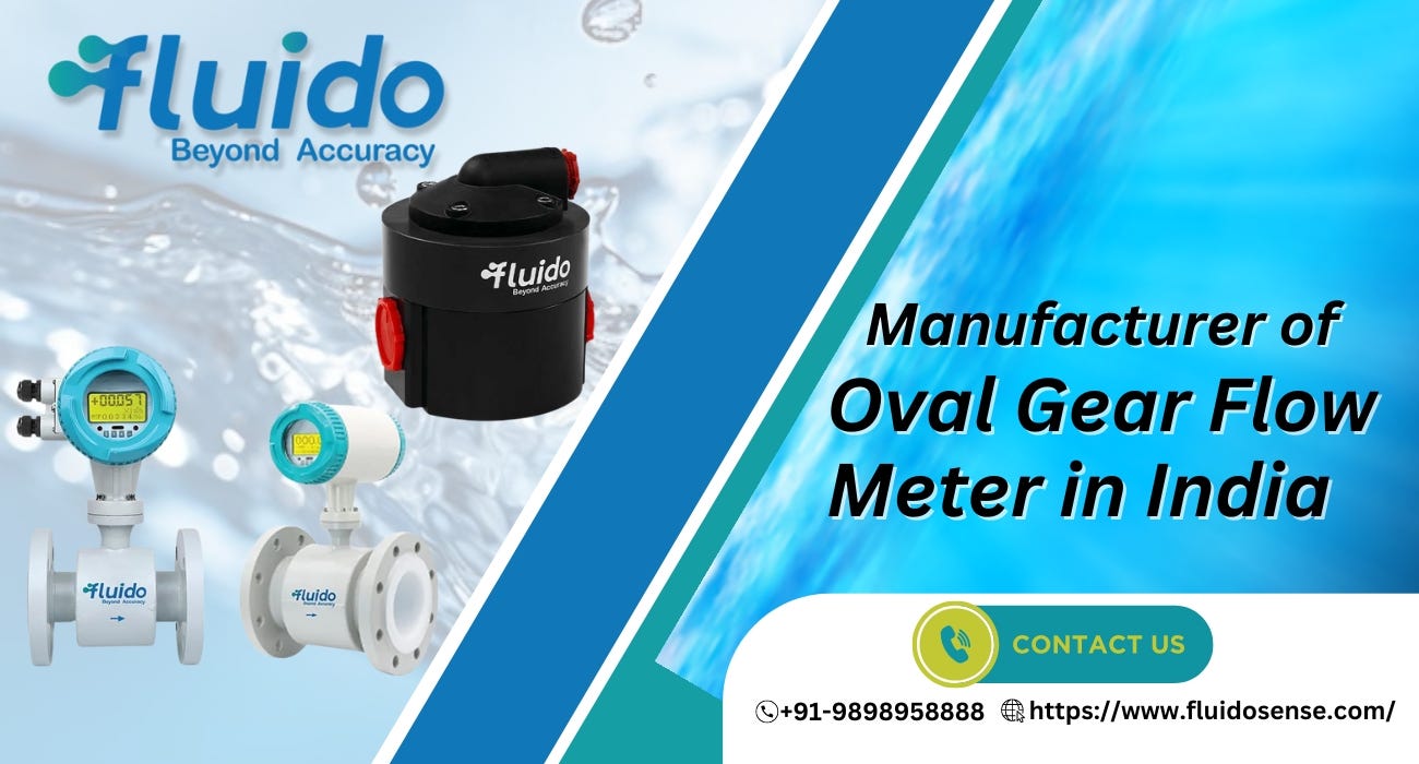 Tri Gear Chemical Flow Meter — Fluido Sense | by Fluido Sense Pvt Ltd ...