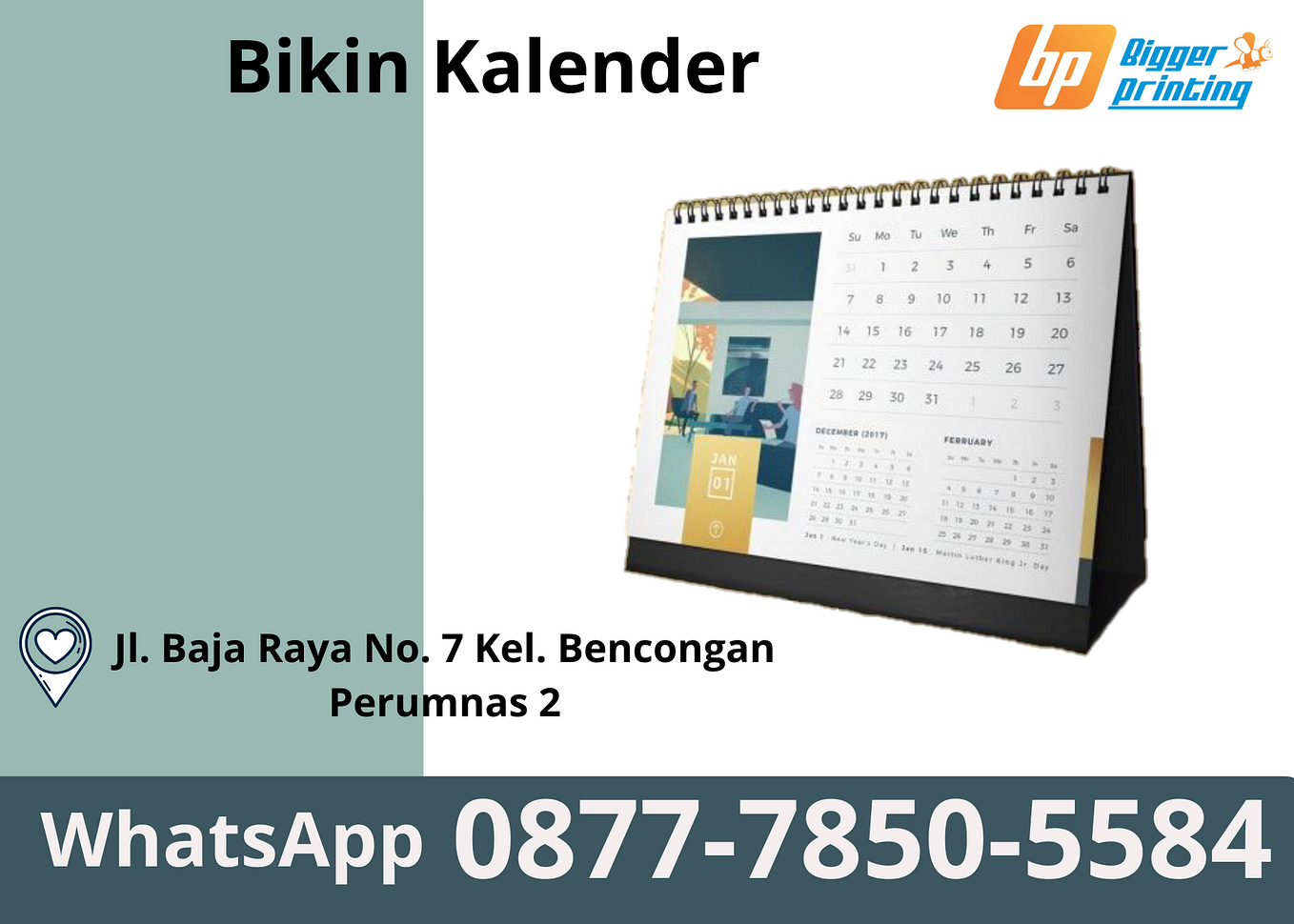 BEST PRICE, Wa./Call.0877-7850-5584, Jasa Bikin Kalender di Ciputat ...