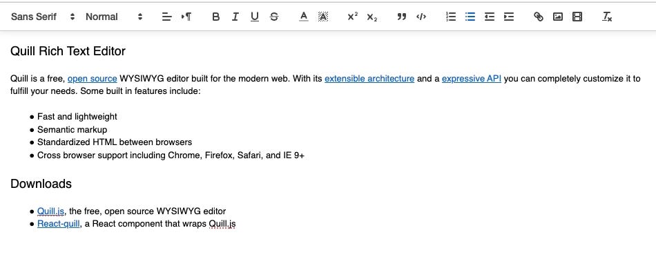 สร้าง Rich Text Editor ด้วย React Quill (Part 2) | by Worasalid Juicharoen | Medium