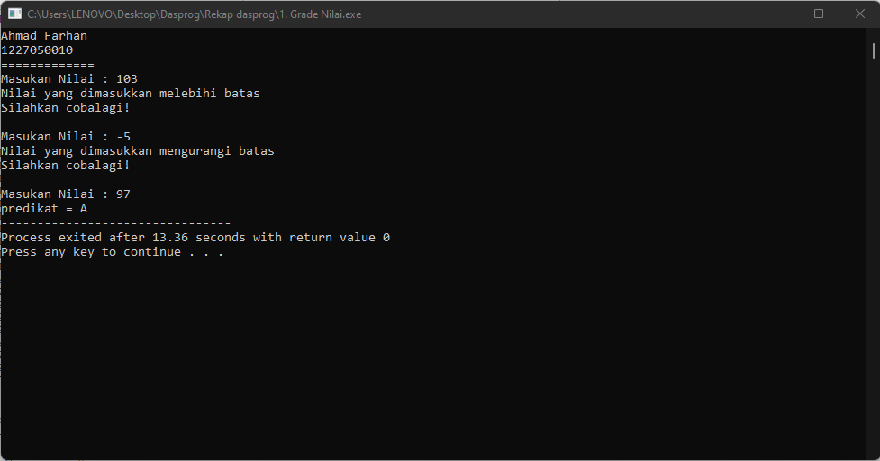 Fungsi Rekursif. Oleh Ahmad Farhan — 1227050010 | by Ahmad Farhan | Medium