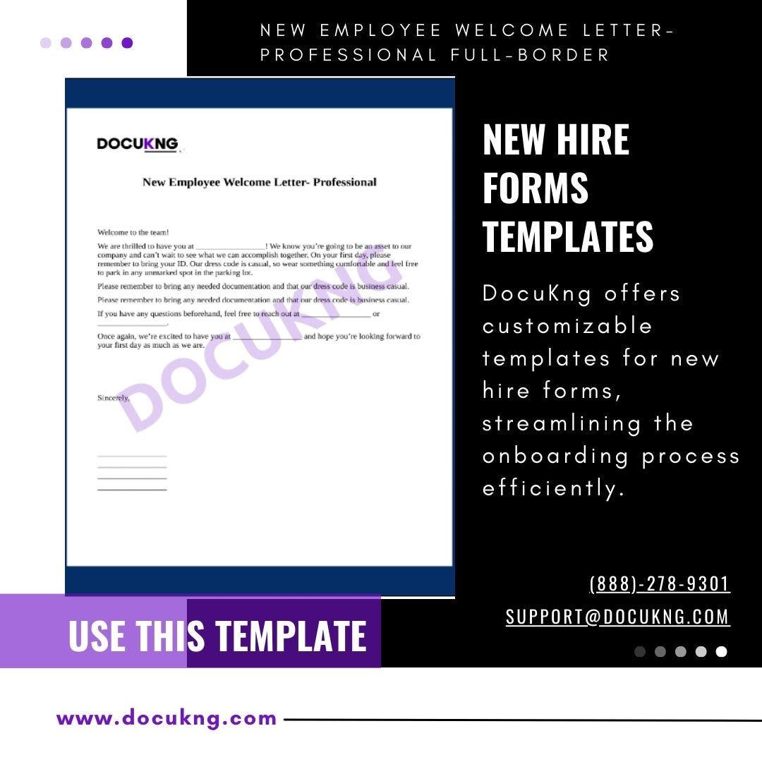 Pre-filled business documents | Tailored form templates | Docukng ...