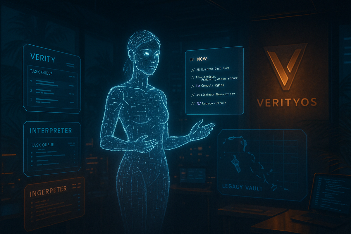 VerityOS Update: We’re Not Just Building Agents — We’re Building the Future | by skools | May ...