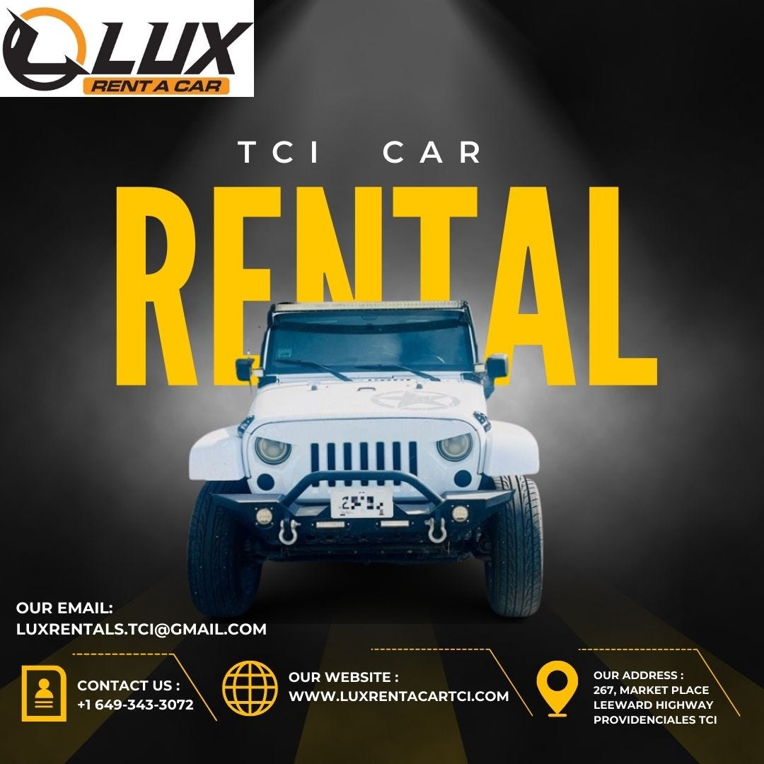 TCI Car Rental - Luxrentalcartci - Medium