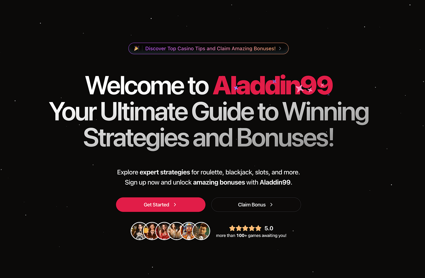 Beginner’s Guide to Aladdin99: Tips and Tricks | by Aladdin99bet ...