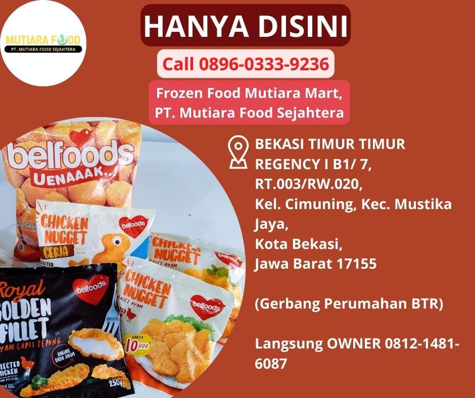 FROZEN FOOD ENAK, Call 0896–0333–9236, Frozen Food Mutiara Mart, PT ...