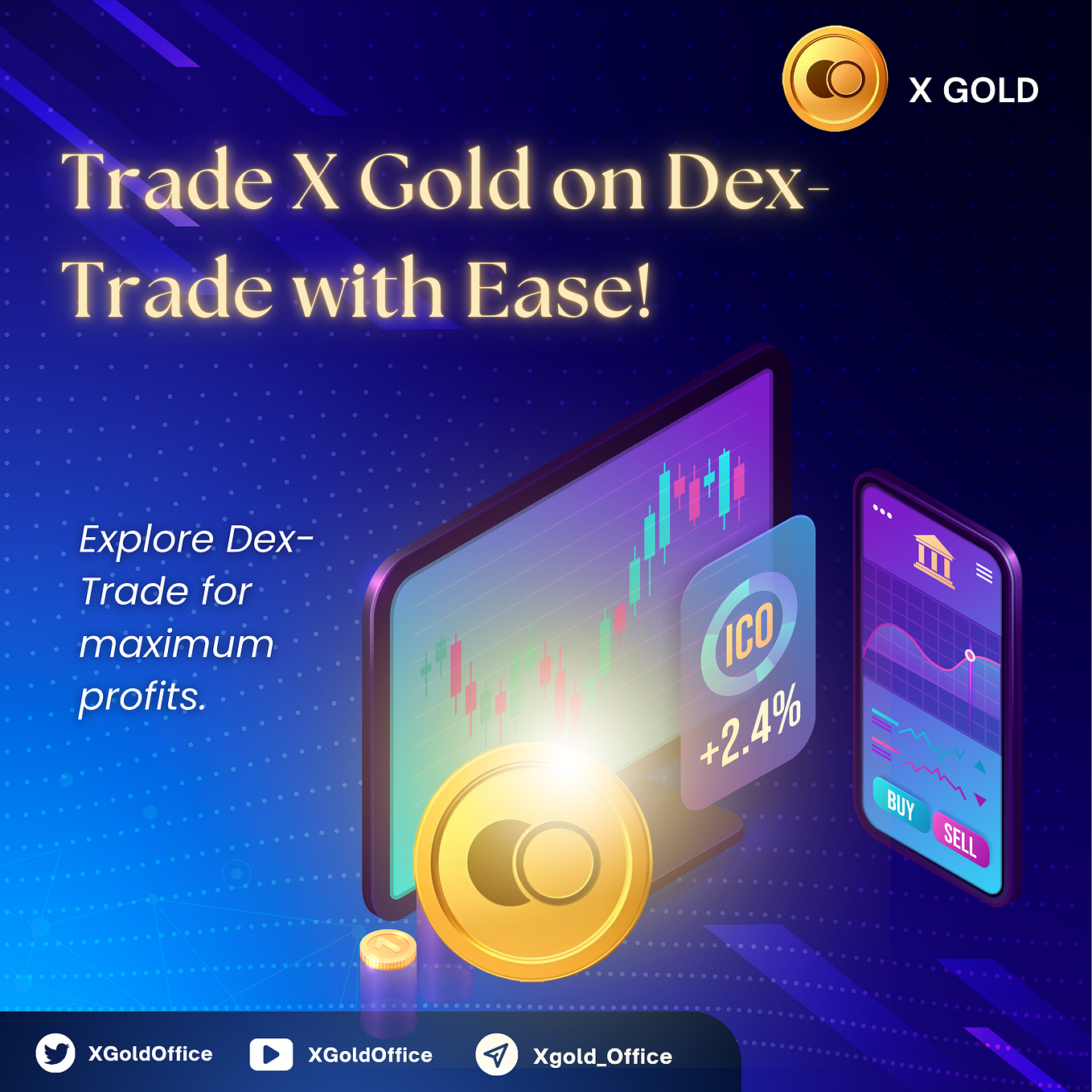 💸 Why Choose Dex-Trade for X Gold? 💸 - XgoldOffice - Medium