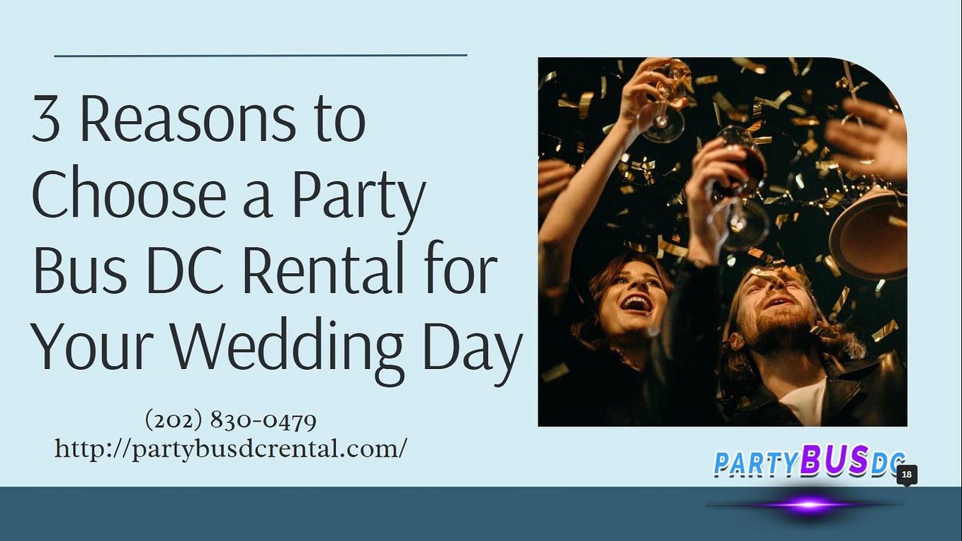 Party Bus Rental DC - DC Party and Charter Bus Rental - Medium