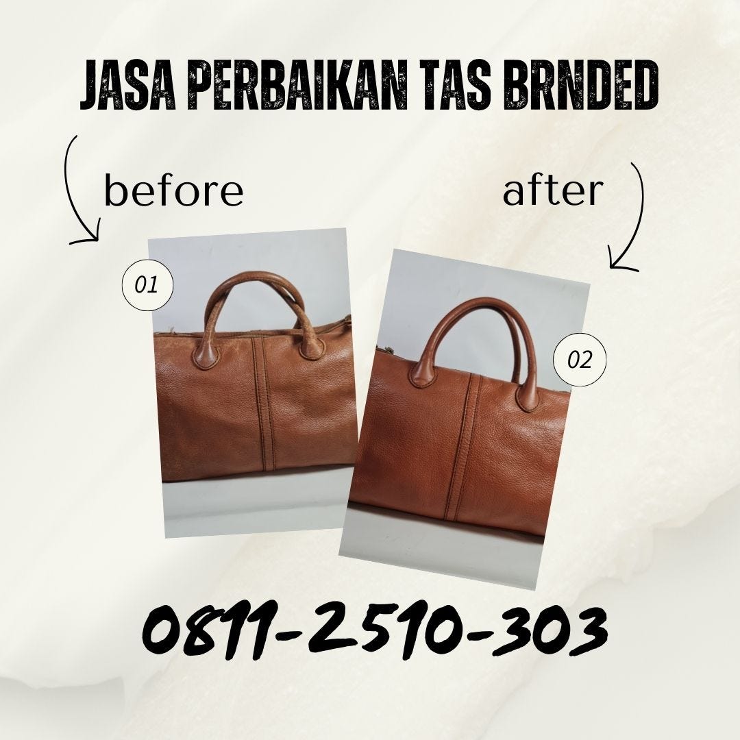 jasa service tas kulit terdekat Banyuwangi - Faiyinturunkel - Medium