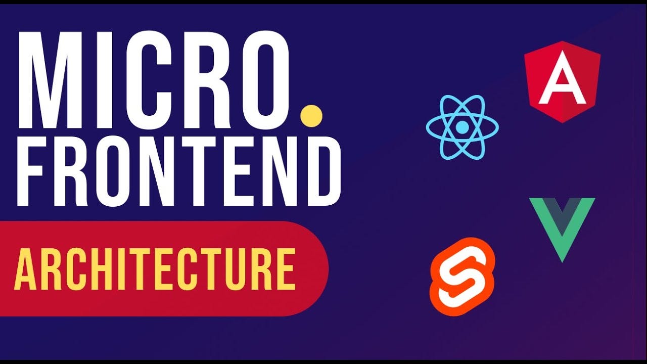 Let’s be real ! Micro Frontends is the future | by Abdelfattah Sekak | JavaScript in Plain English