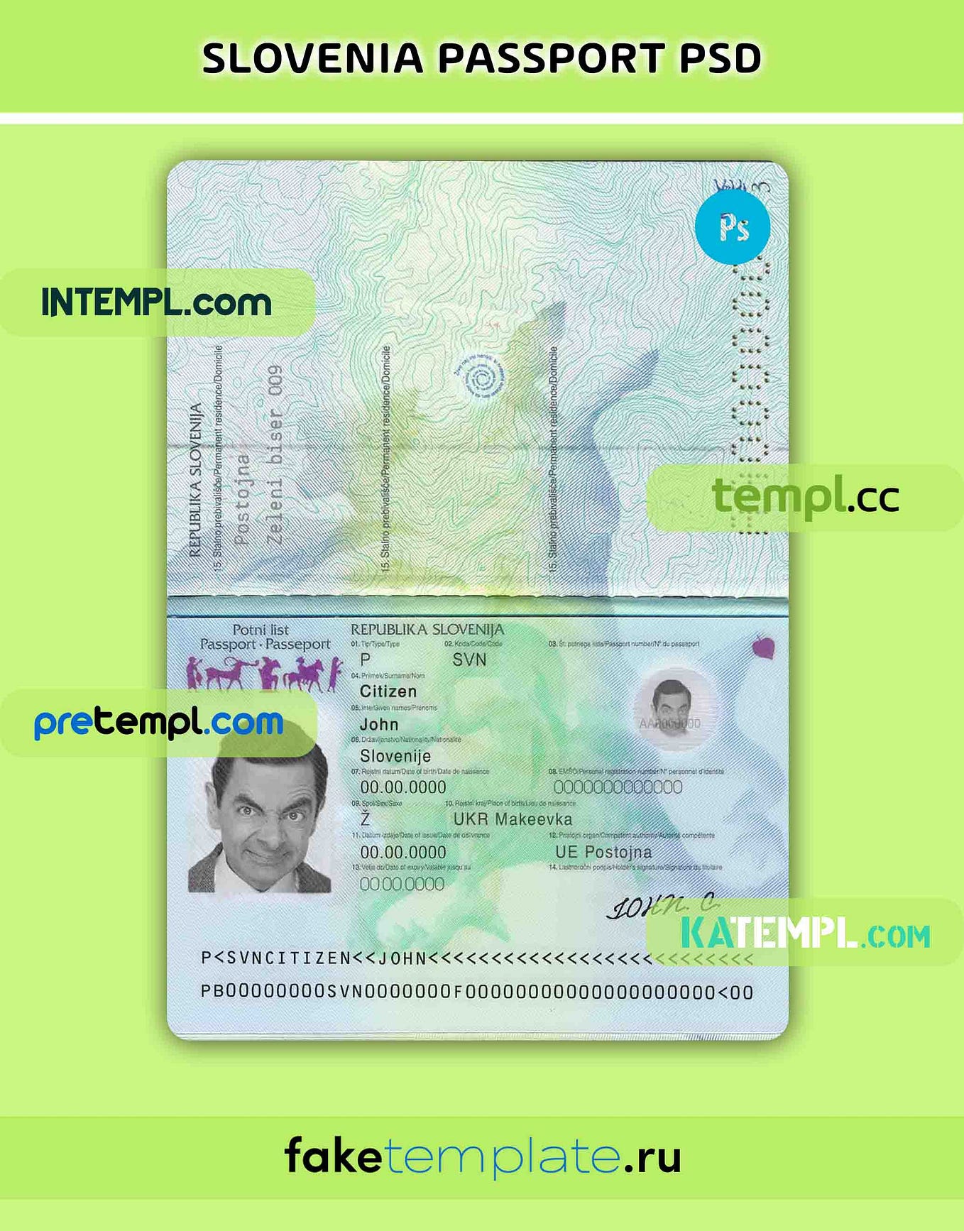 Qatar passport PSD download template | by Intempl | Sep, 2023 | Medium