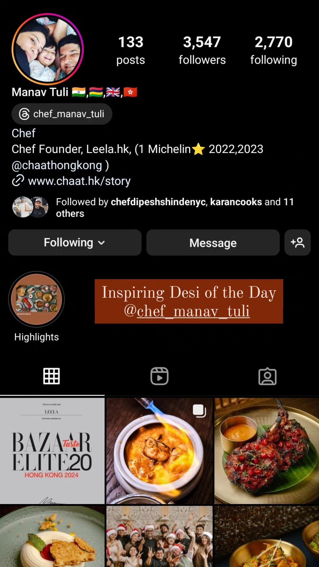 Chef Ripudaman Handa: Inspiring Desi of the Day - Zeeshan Zaidi - Medium