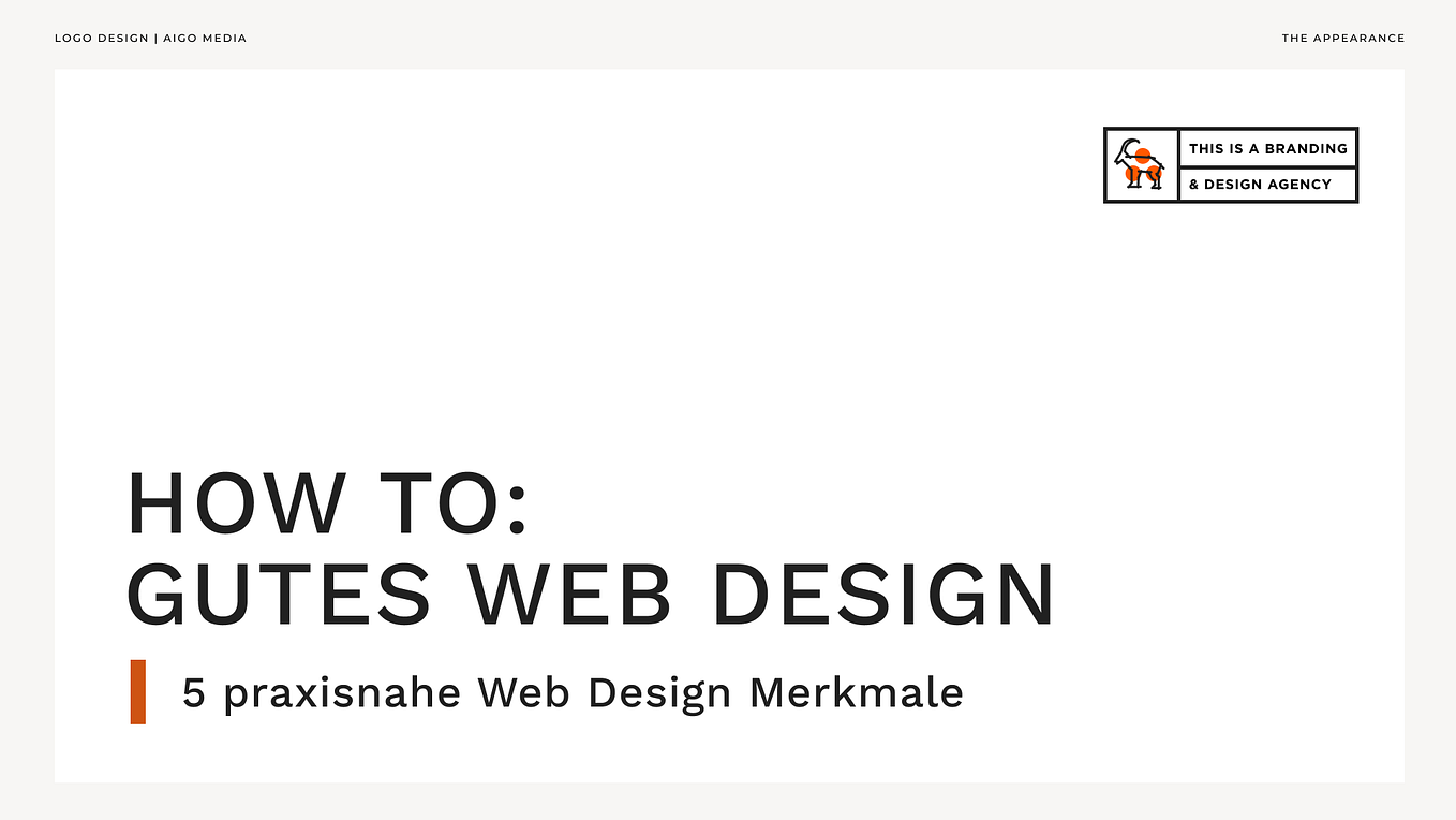 How to design a Logo | 6 Merkmale eines guten Logos | by Florian Stumpf ...