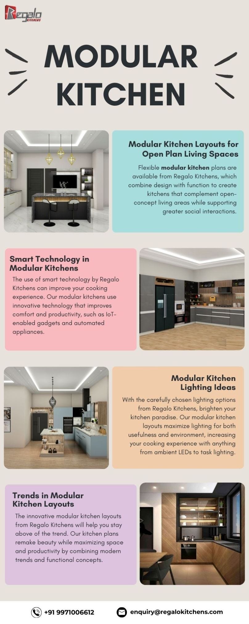 Best Kitchen Design Color Combinations For 2024 | by Regalo Kitchens ...