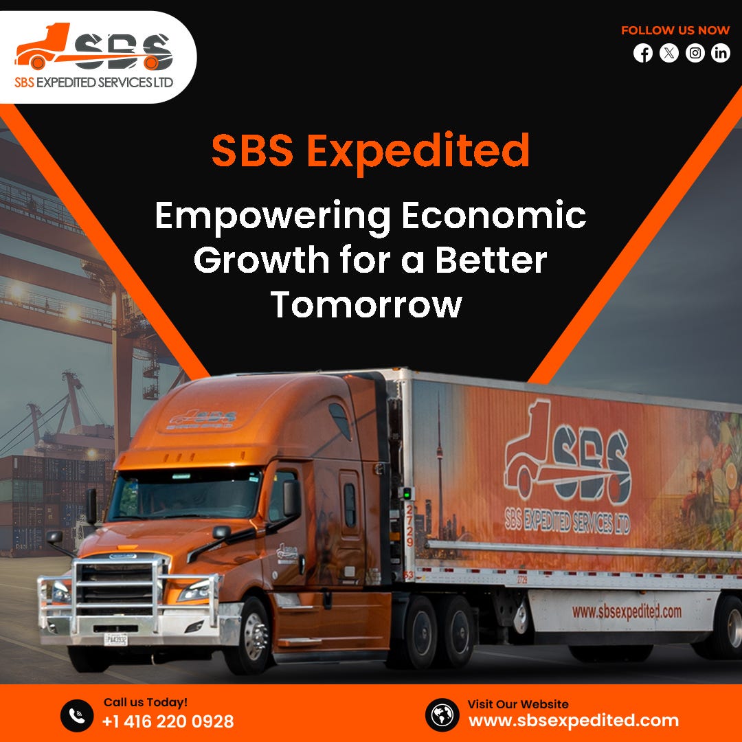 Optimizing Canadian Transportation and Logistics: SBS Expedited Takes the Lead | by Anuj Sharma ...