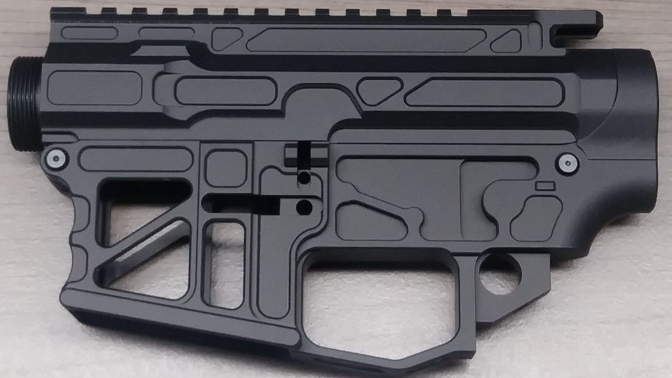 CERAKOTE LIGHTWEIGHT AR-15 80% RECEIVER SET | by 80 Lowers | Medium